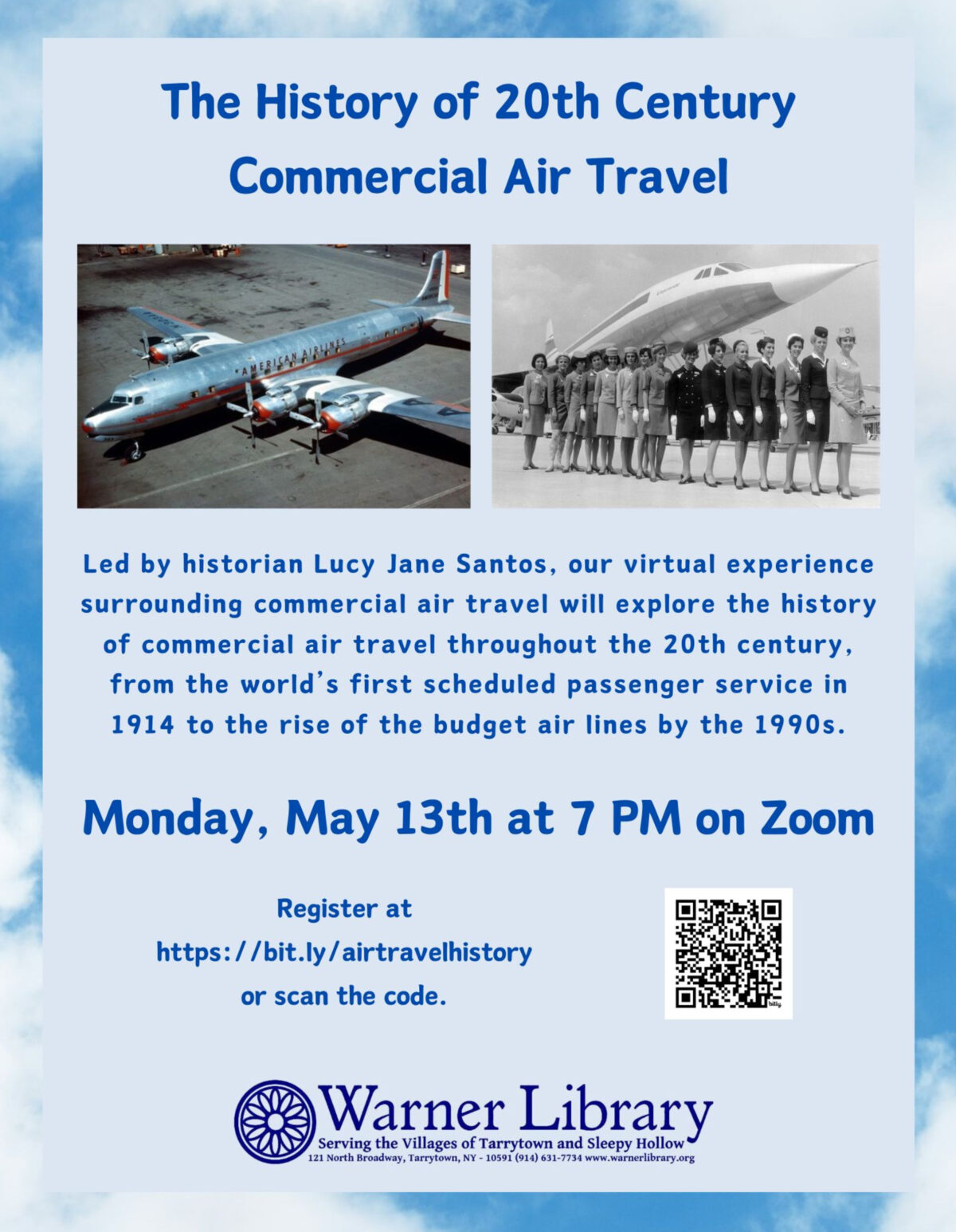 The History of 20th Century Commercial Air Travel (Zoom)